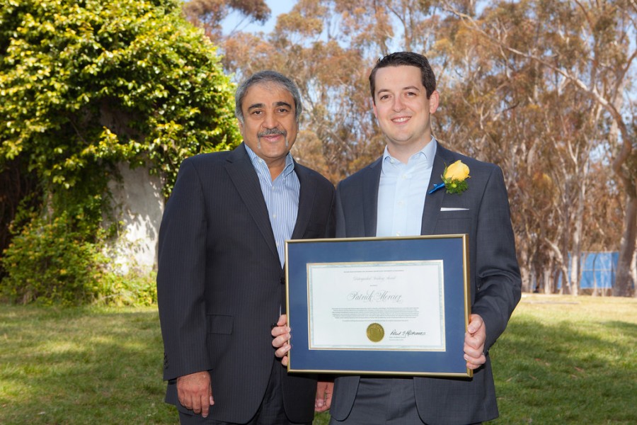 Prof. Mercier wins UCSD Academic Senate Distinguished Teaching Award ...